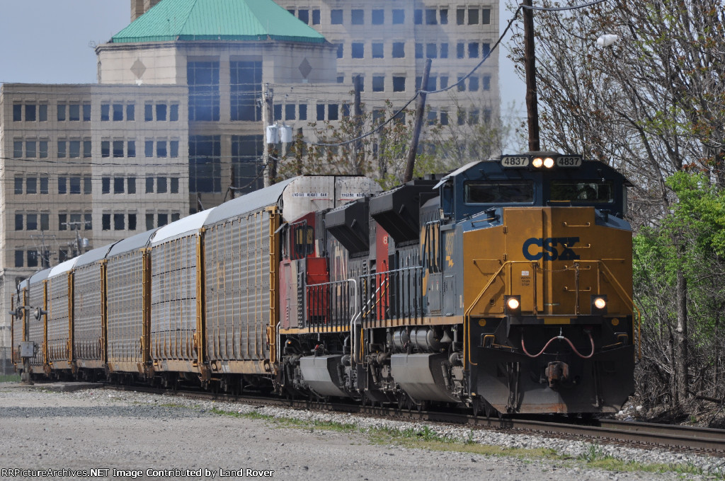 CSXT 4837 On CSX Q 231 Eastbound
